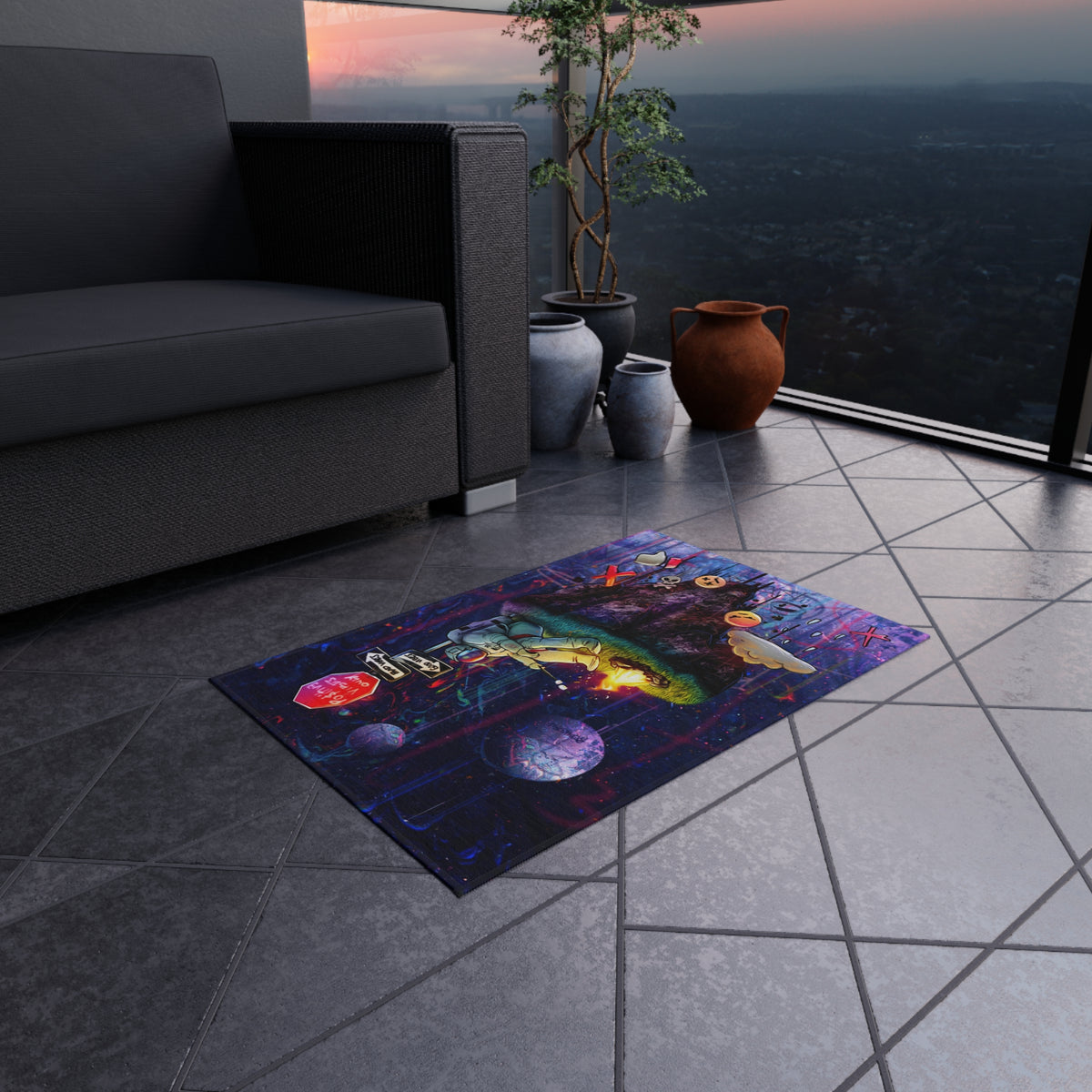 Separate Yourself To Elevate Yourself Rug – REBHORN DESIGN