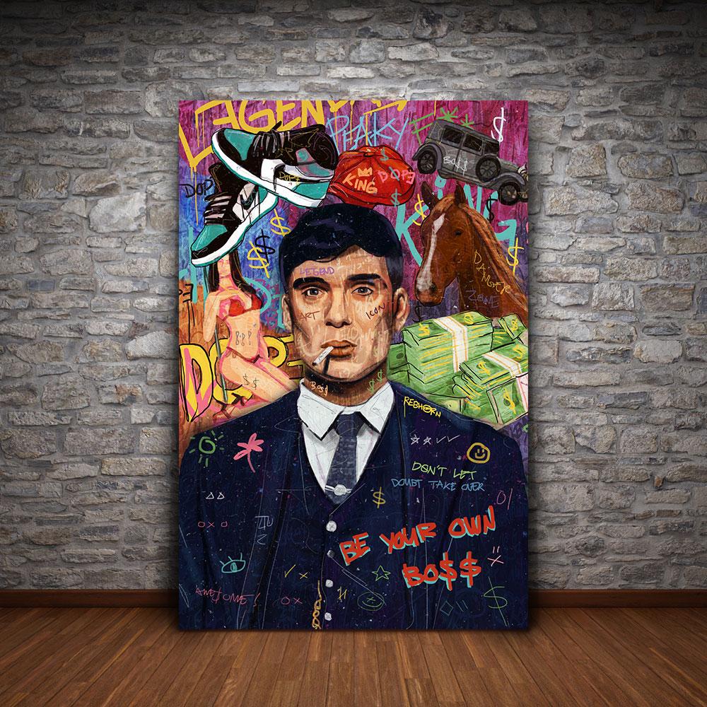 Be Your Own Boss (Shelby Edition) Modern Day Canvas Wall Art – REBHORN ...