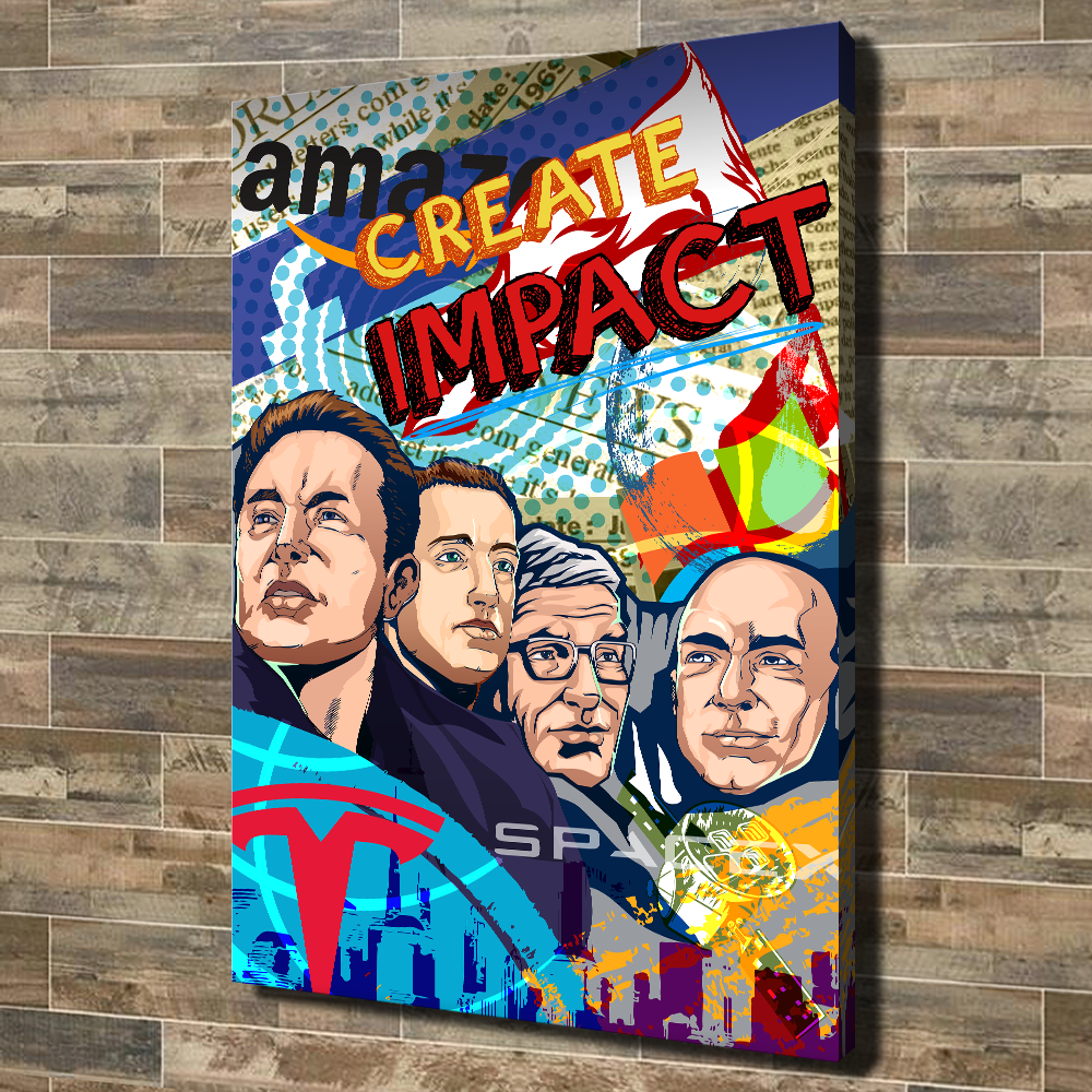 Create Impact Motivational Canvas Wall Art – REBHORN DESIGN