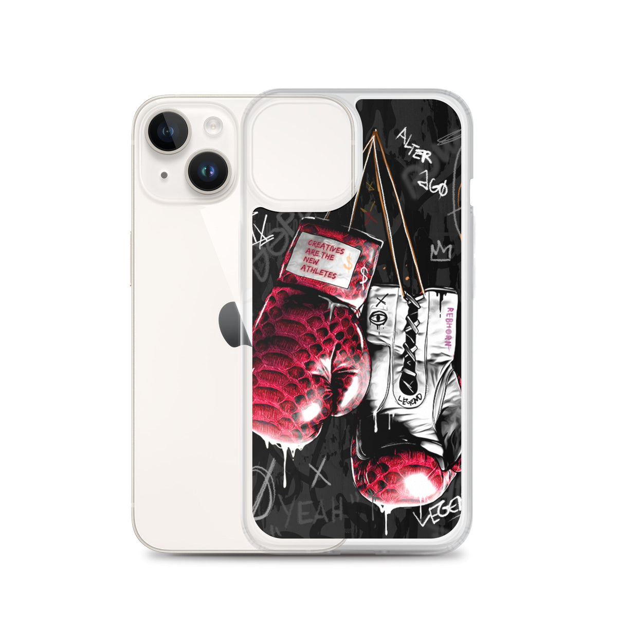 Creatives Are The New Athletes (Boxing Gloves) iPhone Case – REBHORN DESIGN