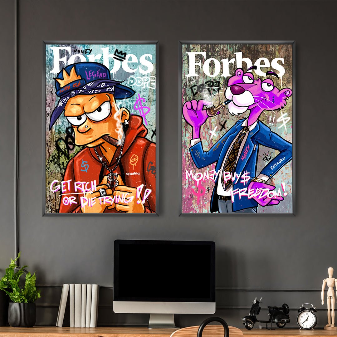 Forbes Money Wall Art Set – REBHORN DESIGN
