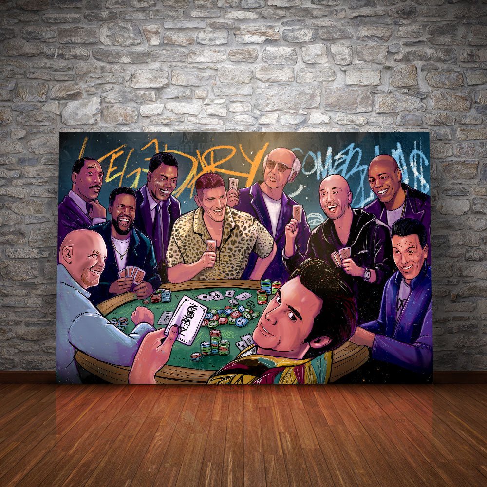 Legendary Comedians Canvas Wall Art – REBHORN DESIGN