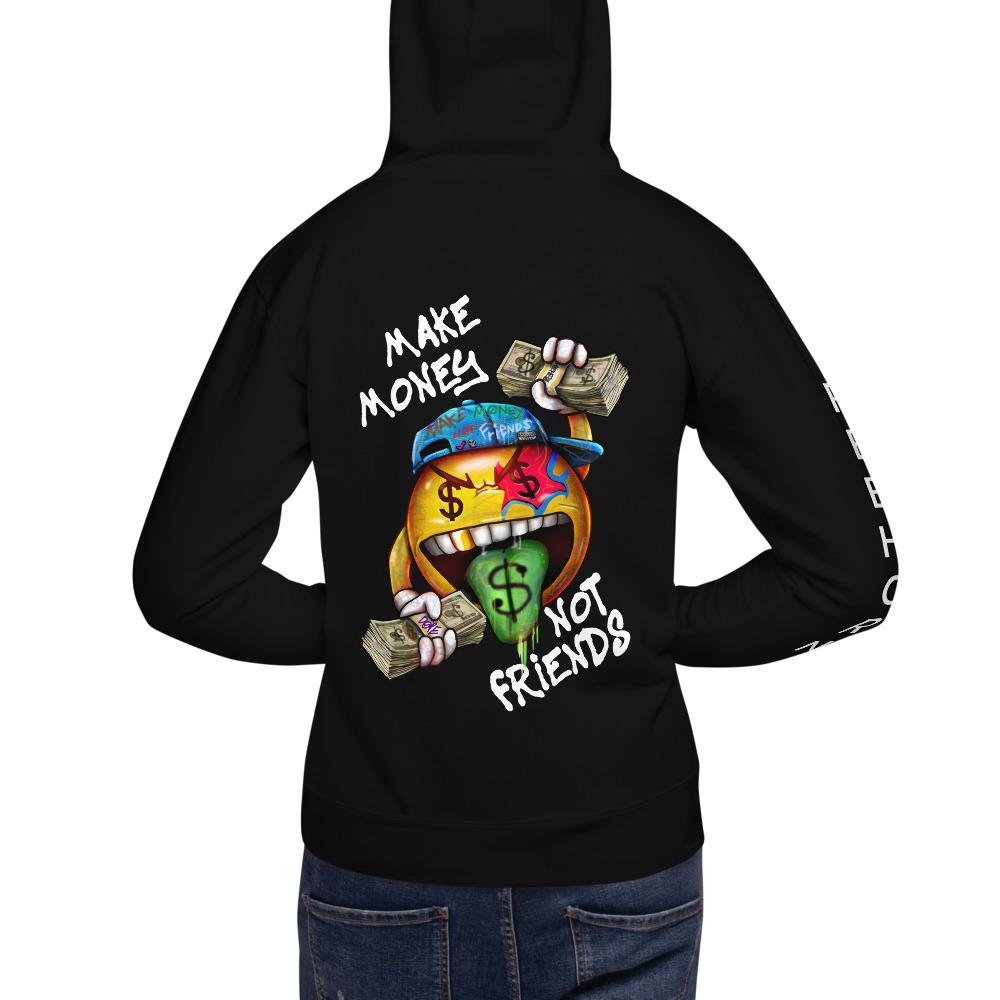 Make Money Not Friends Unisex Premium Hoodie – REBHORN DESIGN