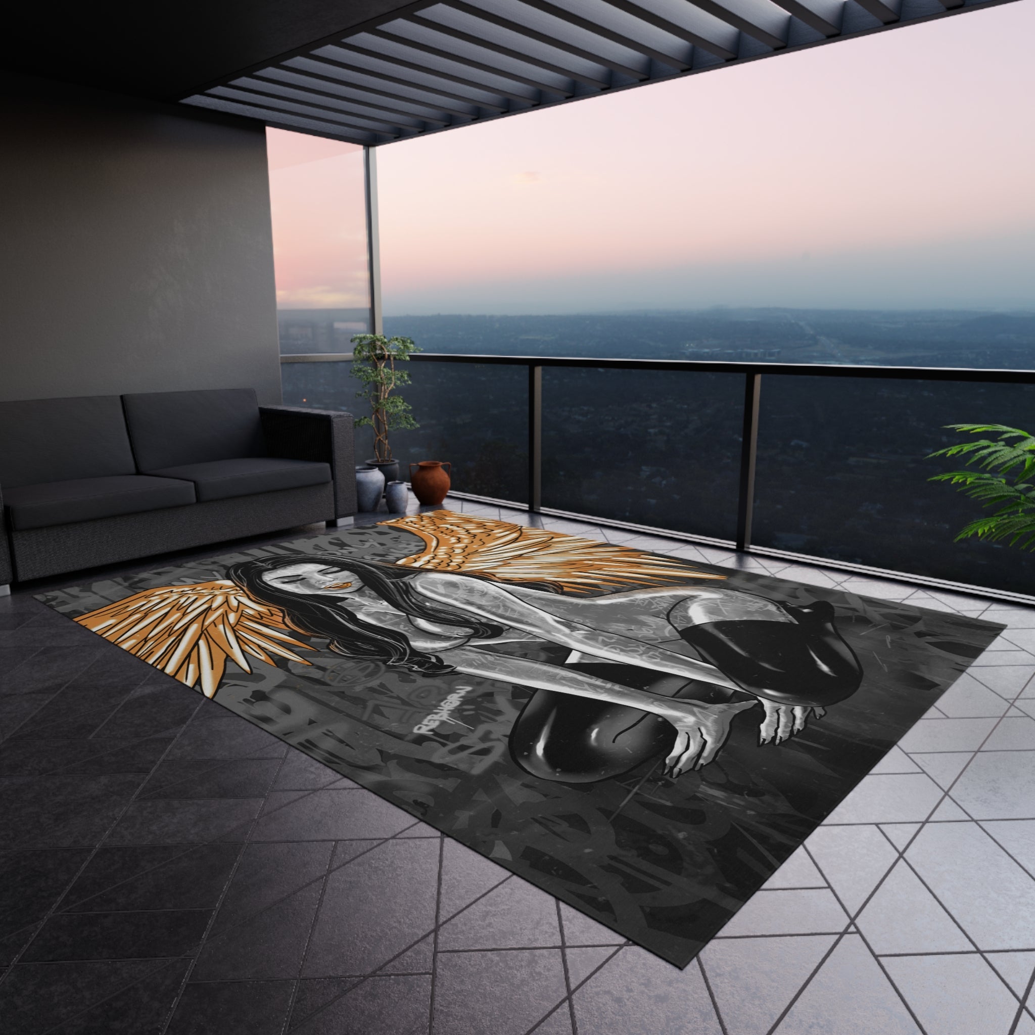 My Only Angel Sensual Rug – REBHORN DESIGN