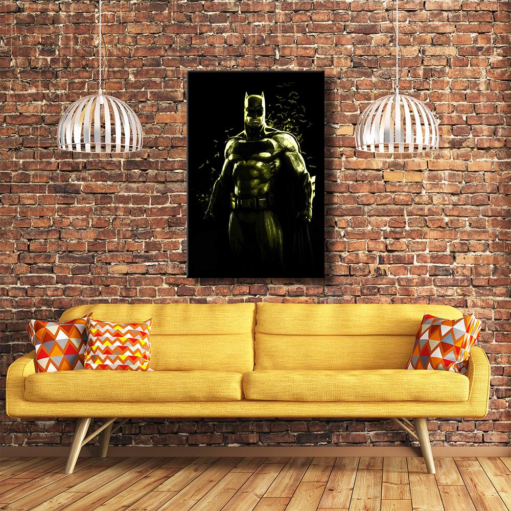 The Dark Knight Modern Day Canvas Wall Art – REBHORN DESIGN